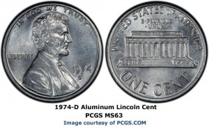Is a 1974 aluminum cent worth anything? - CoinSite